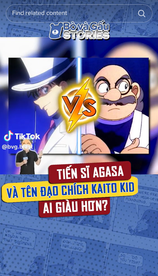 Tiến sĩ Agasa và tên đạo chích Kaito Kid - Ai giàu hơn?