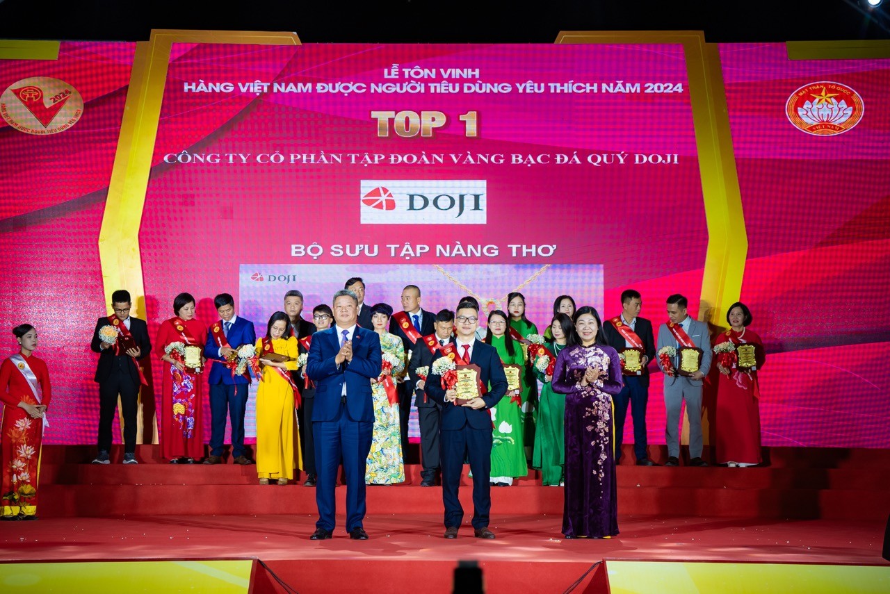 Bộ siêu tập Nàng Thơ của DOJI đạt Top 1 hàng Việt Nam được người tiêu ...