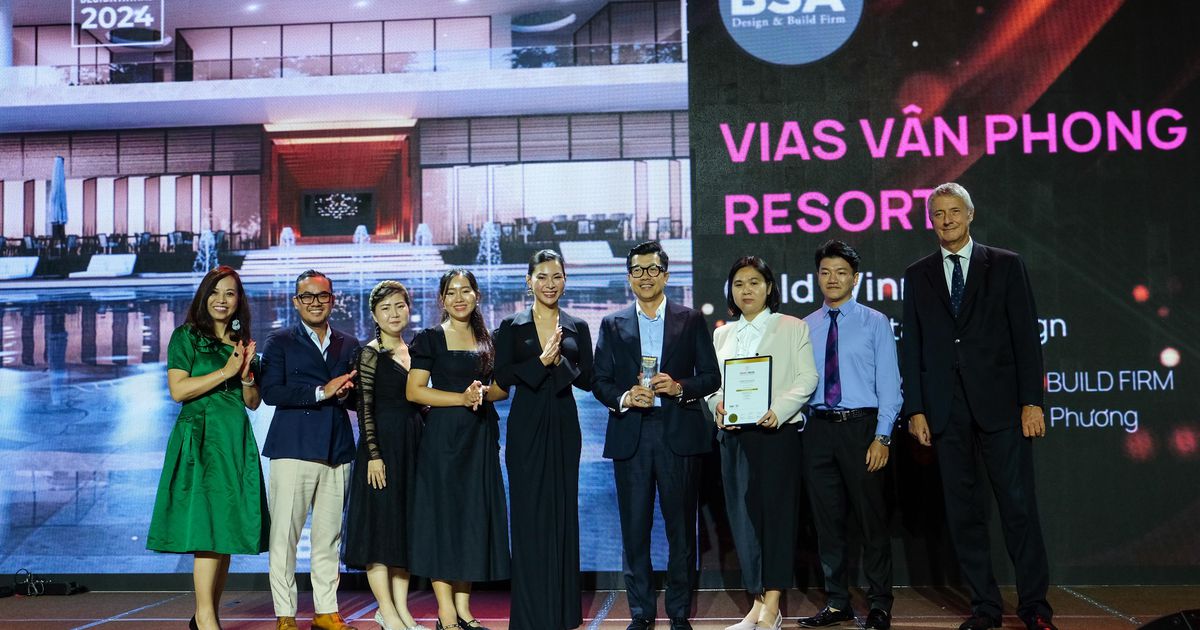 BSA Design & Build Firm giành giải vàng tại Vmark Award 2024
