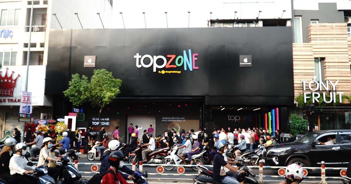 Chuỗi Topzone mang về gần 670 tỷ đồng doanh thu cho Thế Giới Di Động ...