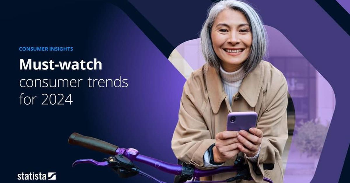 Xu hướng người dùng marketer phải biết 2024 của Statista Consumer Insights