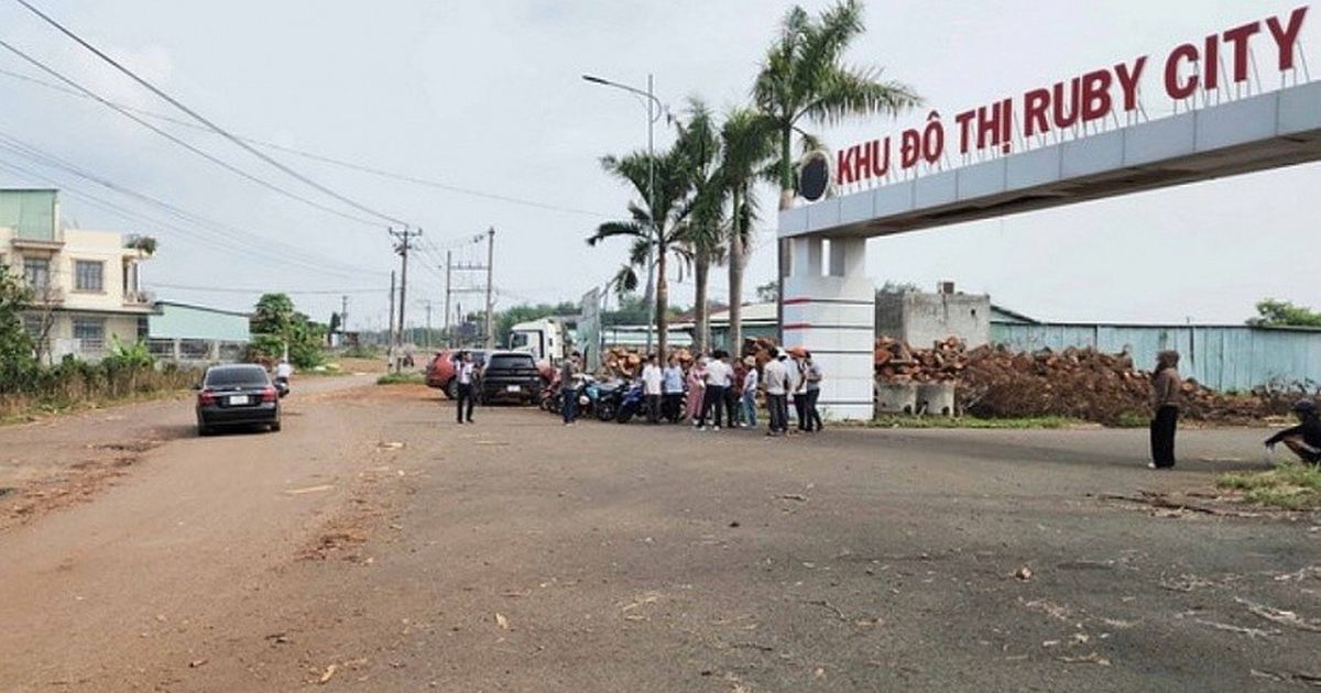 Công an Bình Phước kêu gọi người mua đất tại dự án Ruby City phối hợp ...