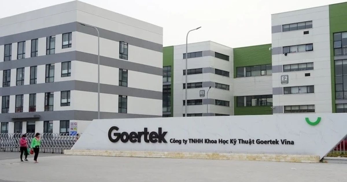 Goertek dự kiến mở rộng đầu tư tại Bắc Ninh, tạo cơ hội việc làm cho 60 ...