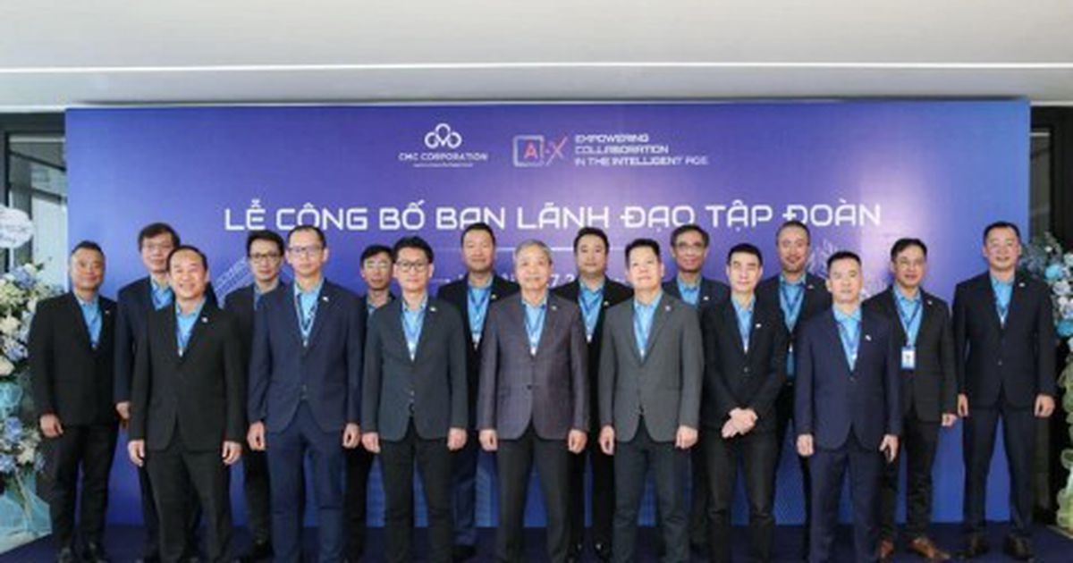Đáng chú ý: Lộ diện dàn lãnh đạo mới của Tập đoàn Công nghệ CMC