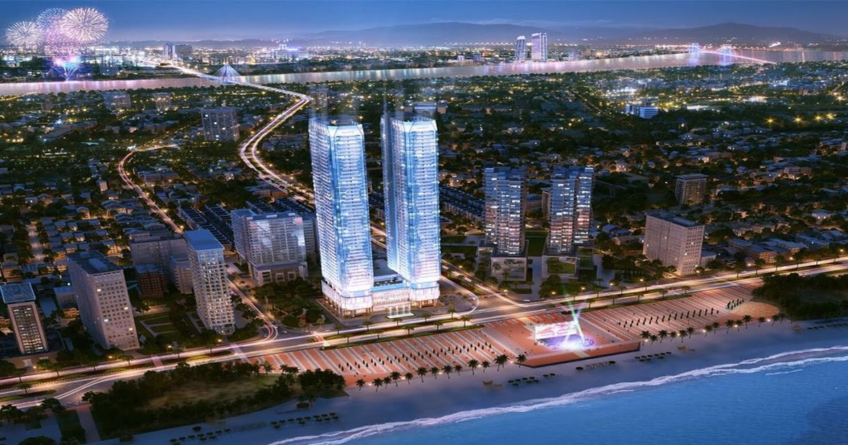 4 tòa nhà khách sạn 50 tầng Đà Nẵng Times Square được chuyển thành căn ...