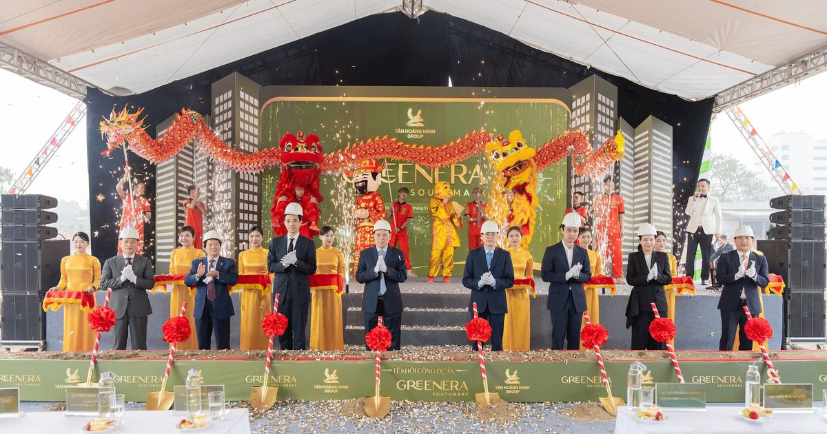 Tân Hoàng Minh khởi công dự án chung cư cao cấp đầu tiên tại khu Nam Hà Nội